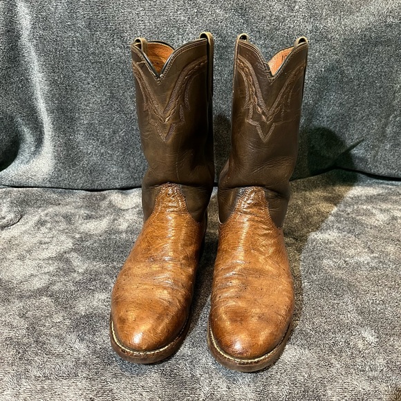 Lucchese | Shoes | Lucchese Ostrich Roper | Poshmark